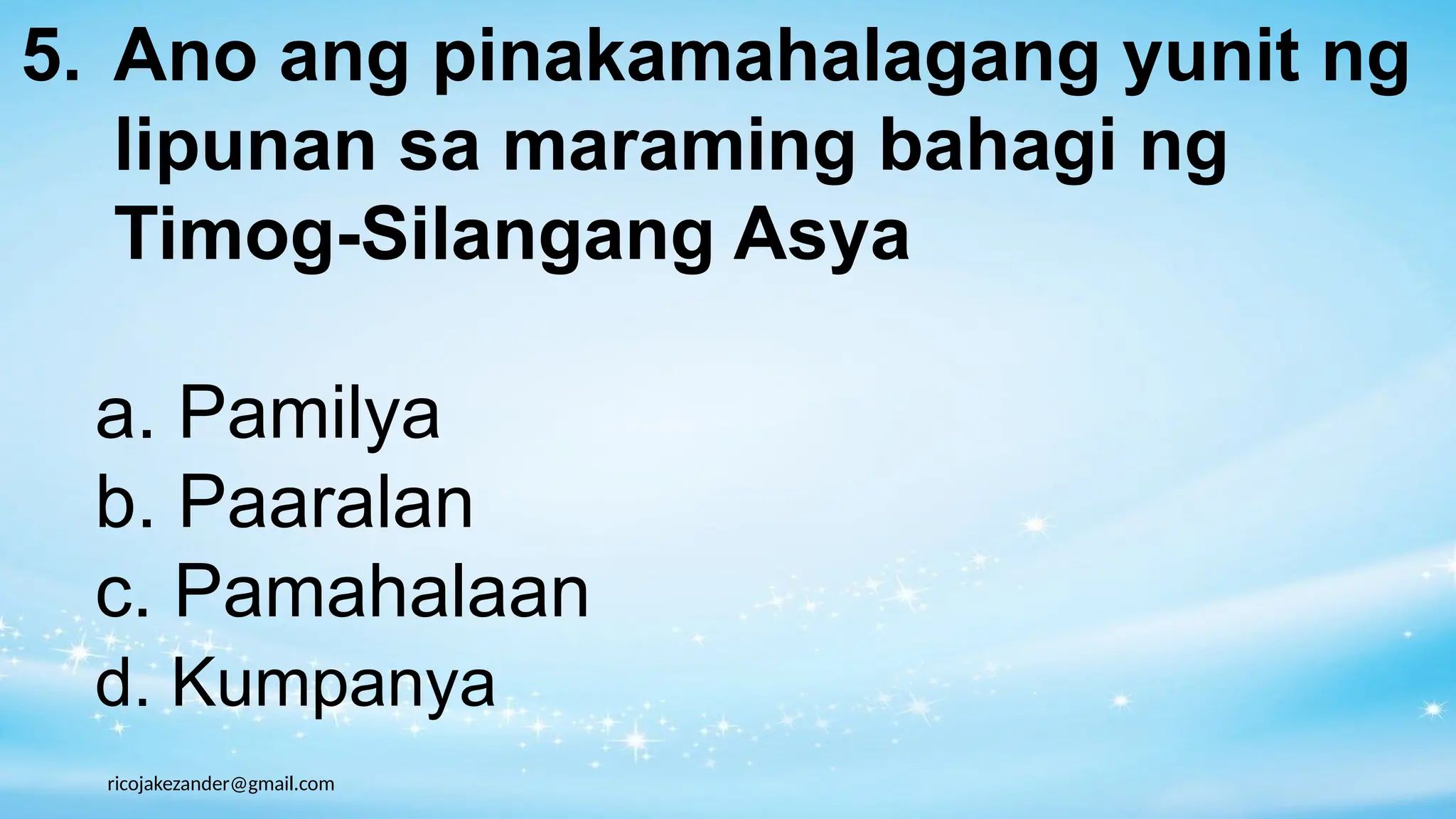 AP 7 Q1 2 Nasusuri ang heograpiyang pantao ng Timog Silangang Asya ...