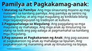 AP 7 Q1 3 Naiuugnay ang katangian ng sinaunang lipunan sa pagkakamag ...