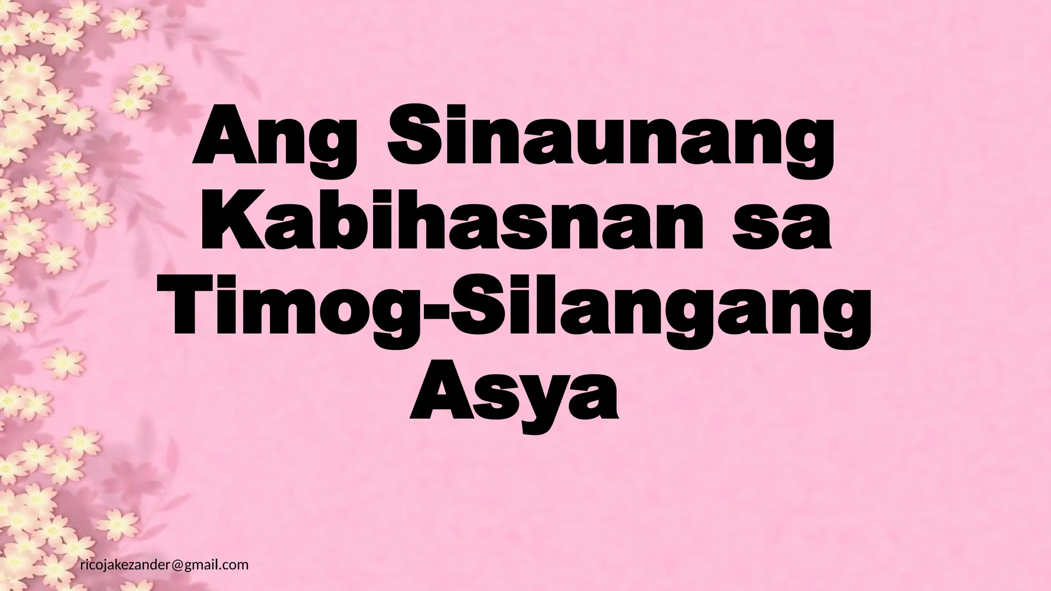 AP 7 Q1 5 Naiuugnay ang sinaunang kabihasnan ng Pilipinas sa mga bansa ...
