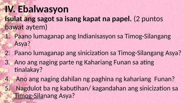 AP 7 Q1 5 Naiuugnay ang sinaunang kabihasnan ng Pilipinas sa mga bansa ...