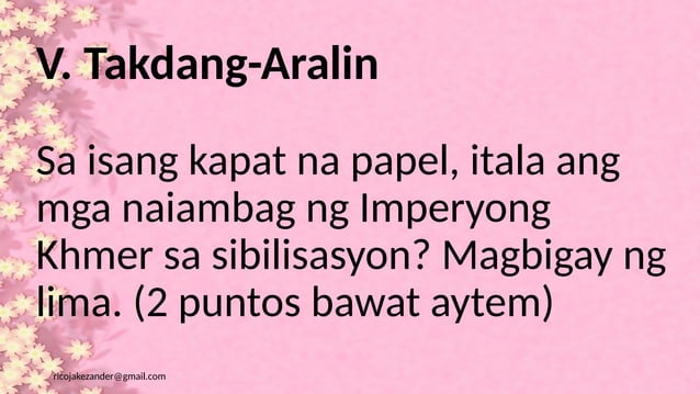 AP 7 Q1 5 Naiuugnay ang sinaunang kabihasnan ng Pilipinas sa mga bansa ...