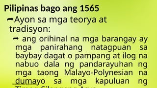 AP 7 Q1 6 Napahahalagahan ang ugnayan ng heograpiya at sinaunang ...