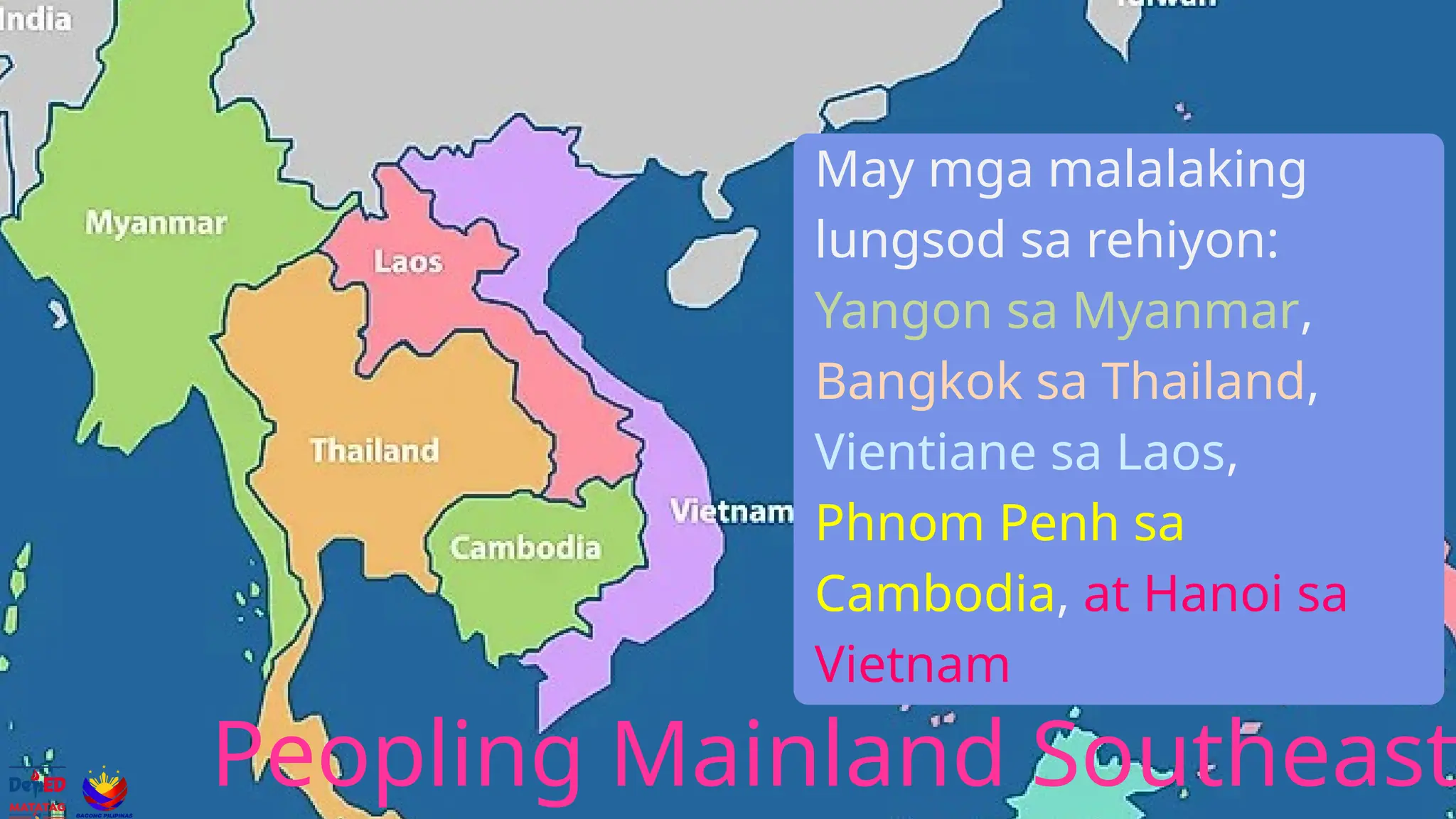Ang Paglaganap ng Tao sa Timog SIlangang Asya | PPTX