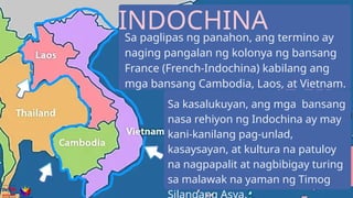 Ang Paglaganap ng Tao sa Timog SIlangang Asya | PPTX