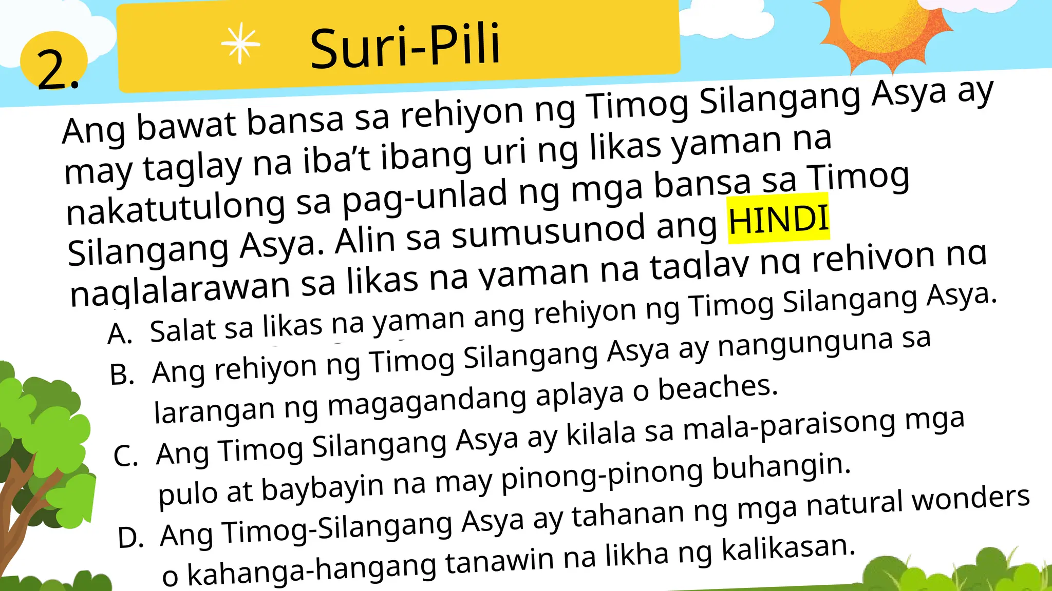 AP7 Q1 Week 2-2 Pangunahing Likas na Yaman ng Timog-Silangang Asya.pptx