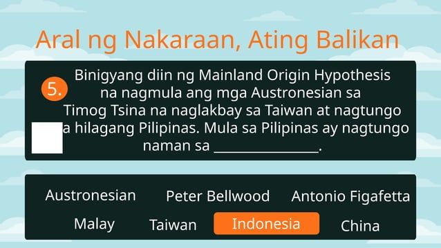 AP7 Q1 Week 6-1 Island Origin Hypothesis [Autosaved].pptx