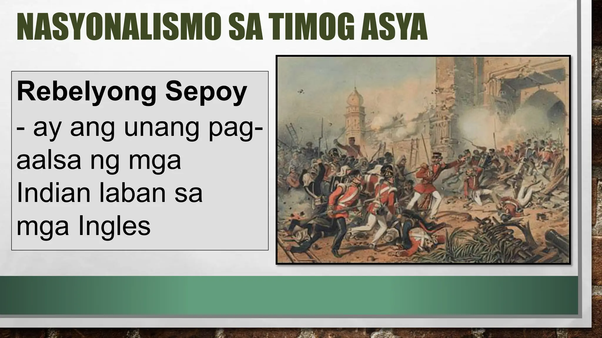 Nasusuri ang mga salik, pangyayaring at kahalagahan ng nasyonalismo sa ...