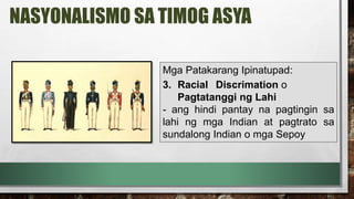 Nasusuri ang mga salik, pangyayaring at kahalagahan ng nasyonalismo sa ...