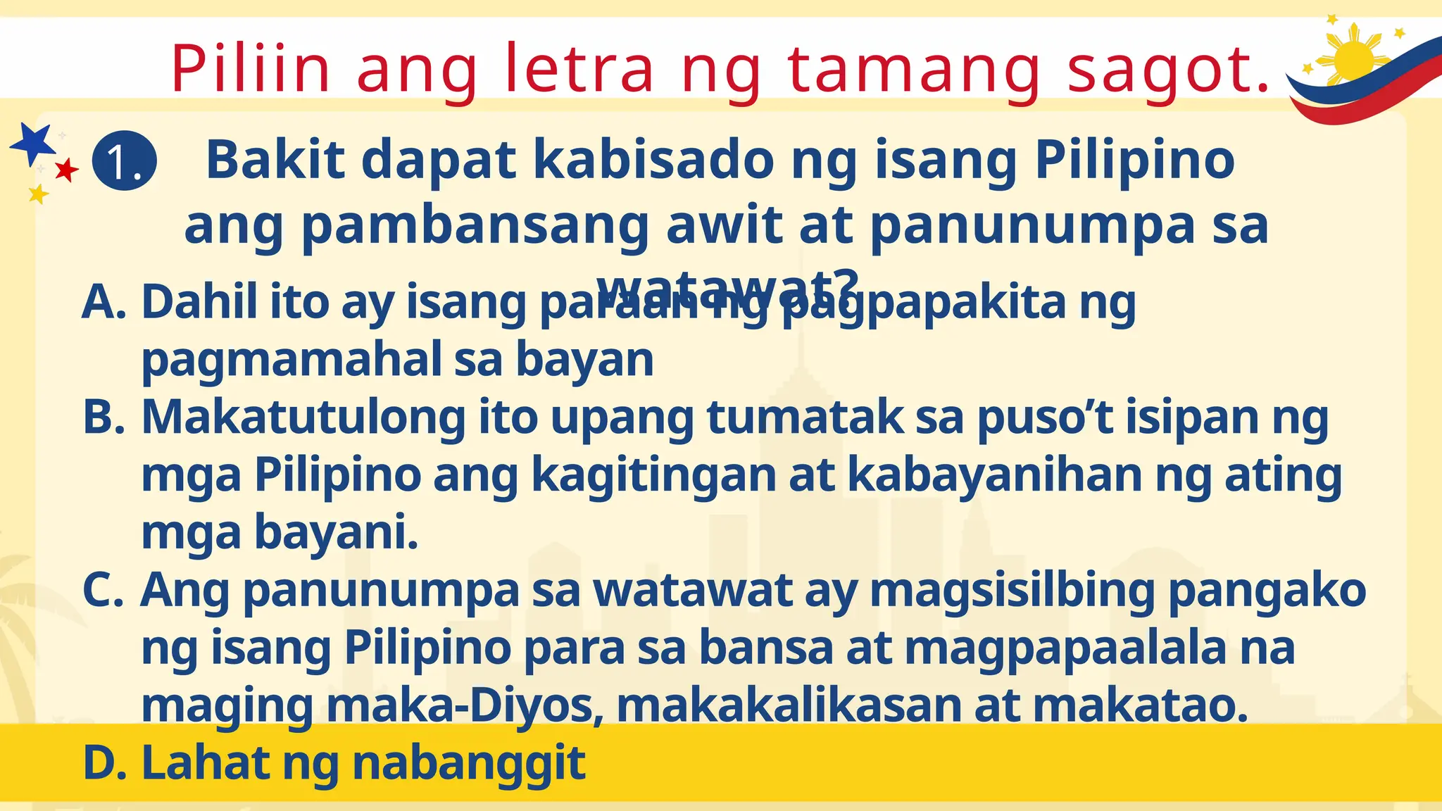 AP7 Q3 Week 1 - Kahulugan ng Nasyonalismo, Kasarinlan at Pagkabansa.pptx
