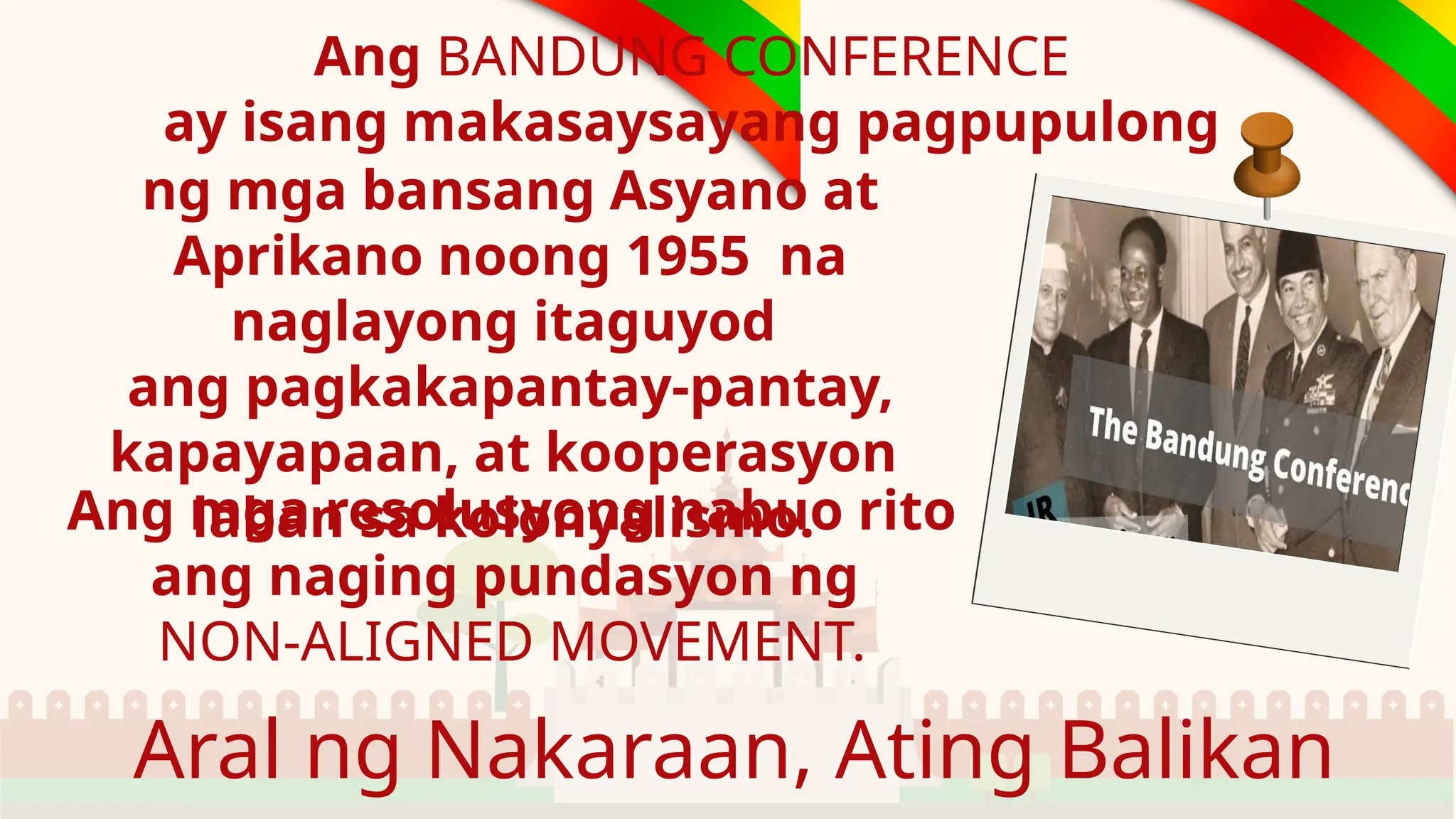 AP7 Q3 Week 6 - Mga Hamon ng Pagkabansa sa Pangkontinenteng Timog-Silangang Asya Matapos ang ...
