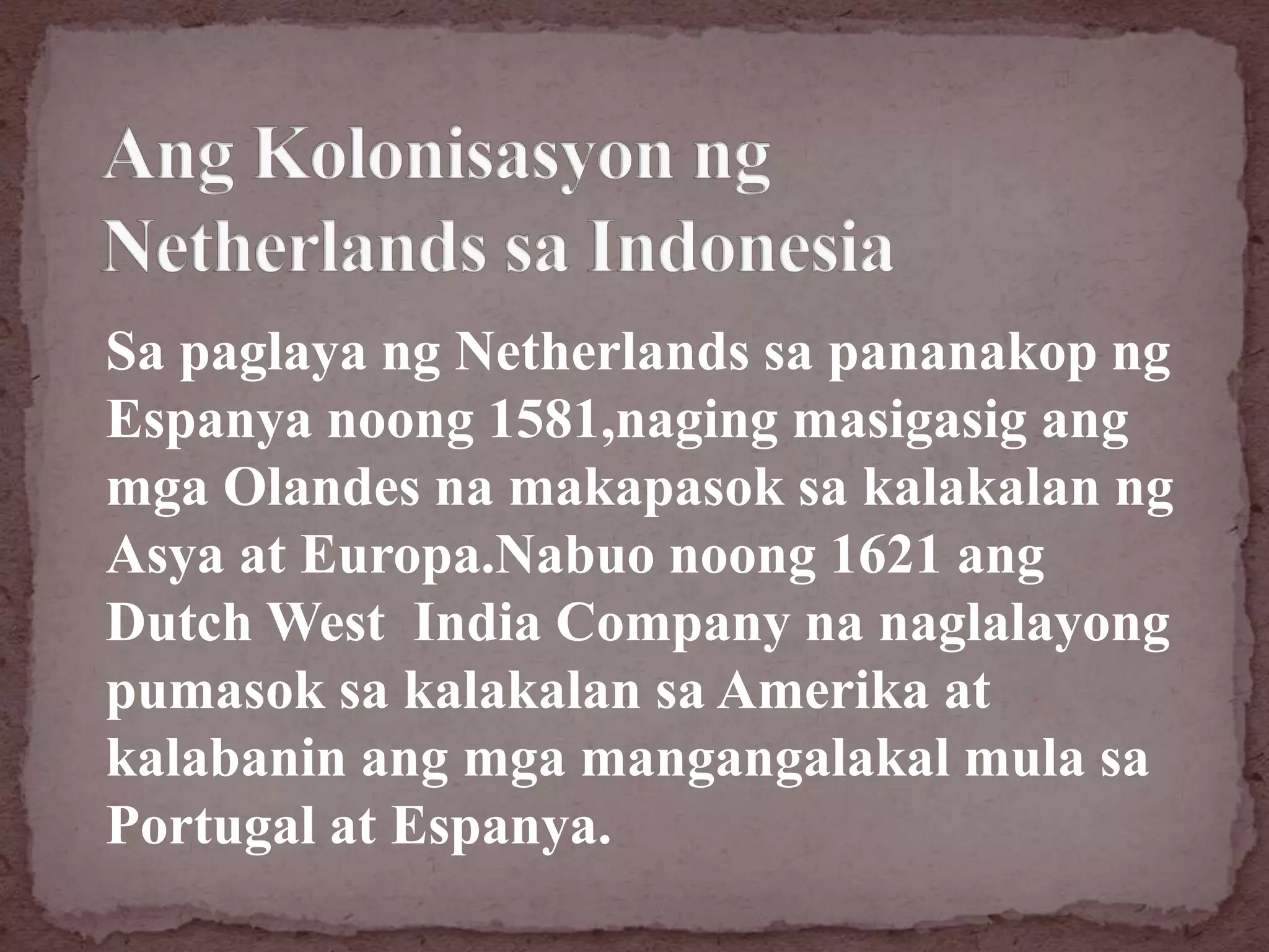 Aralin 8: ANG PAGLAWAK NG KAPANGYARIHAN NG EUROPE | PPTX
