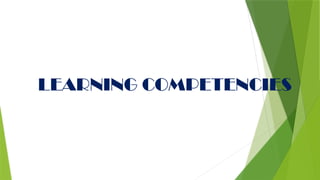 Learning Competency in Araling Panlipunan 8 | PPTX