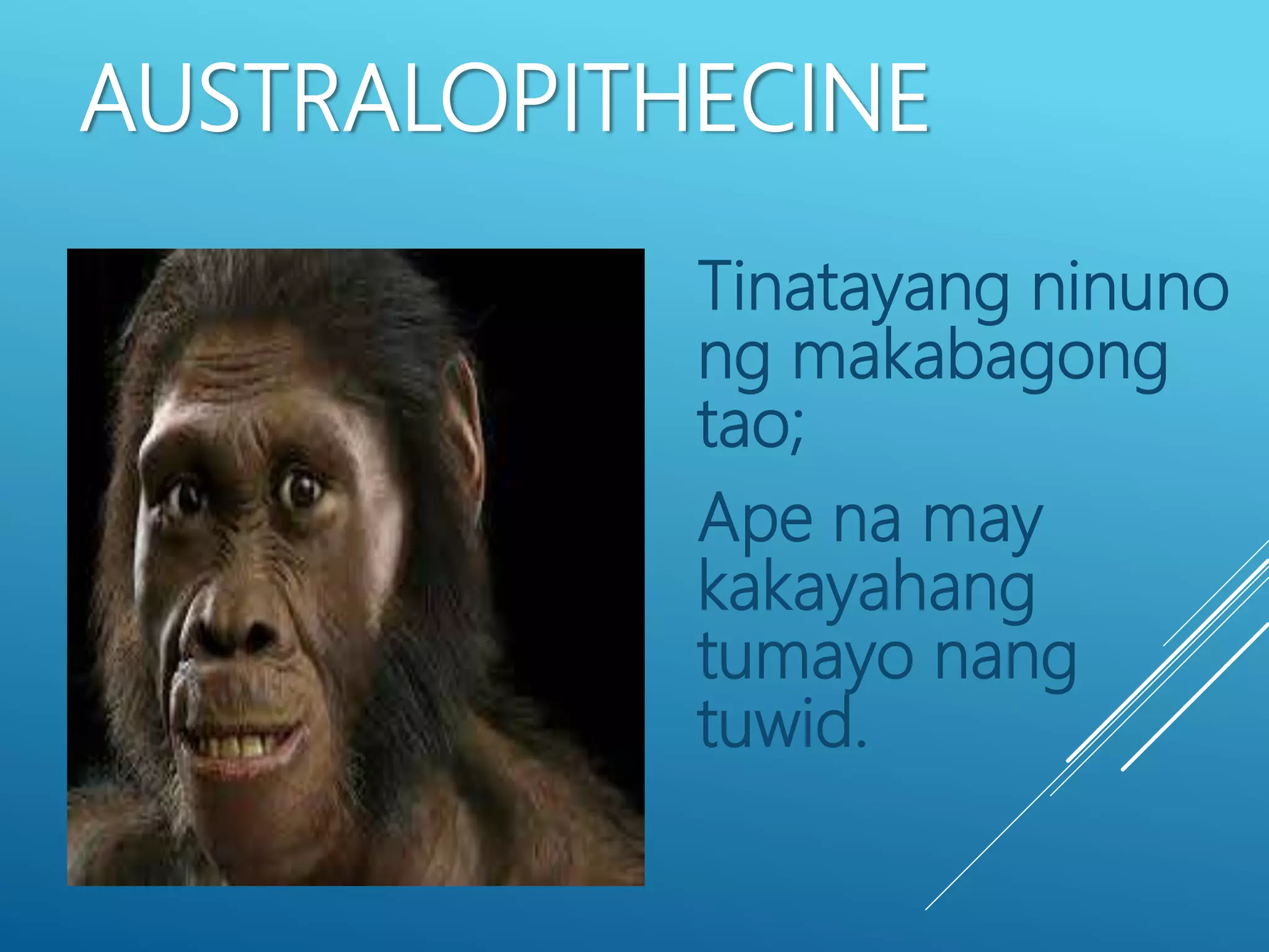 Araling Panlipunan - Mga Sinaunang Tao sa Daigdig | PPTX