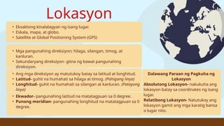 Grade 8- Araling Panlipunan- Heograpiya Bilang Isang Larangan | PPTX