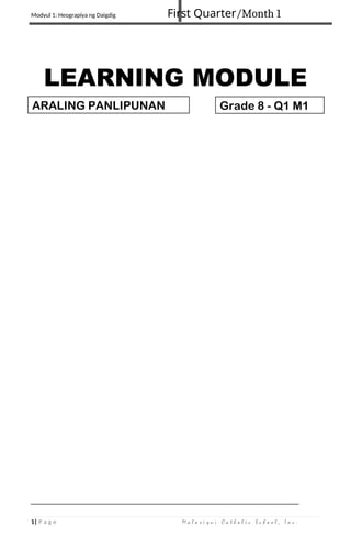 ARALING PANLIPUNAN 8-modyul 1..........docx