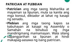 Maiksing talakayan sa Kabihasnan sa Roma Araling Panlipunan 8 | PPT