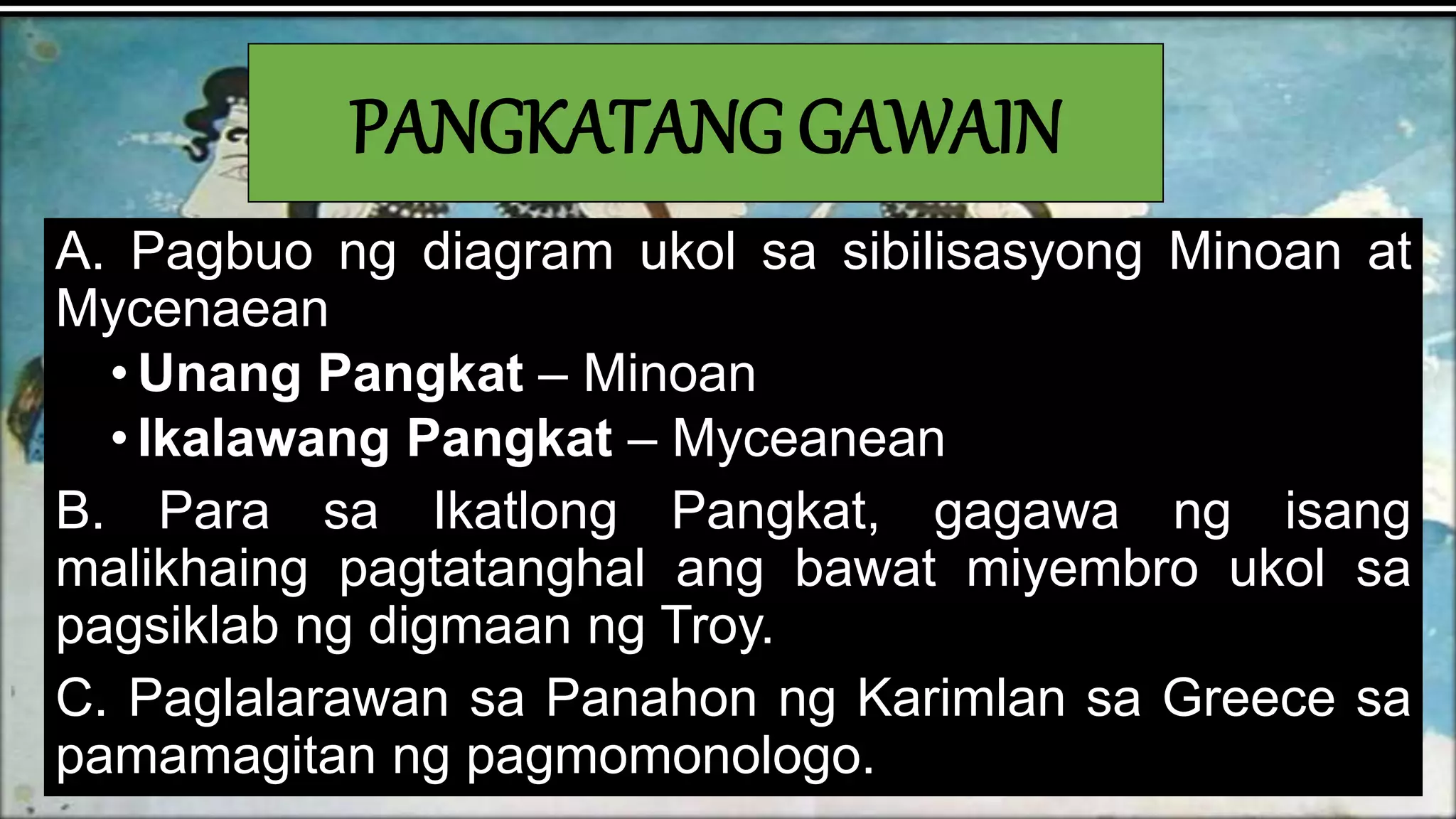 Ang Sibilisasyong Minoan at Mycenaean | PPTX