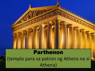Kabihasnang Greek (Panahong Hellenic) | PPTX
