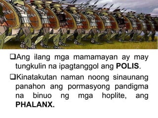 Kabihasnang Greek (Panahong Hellenic) | PPTX