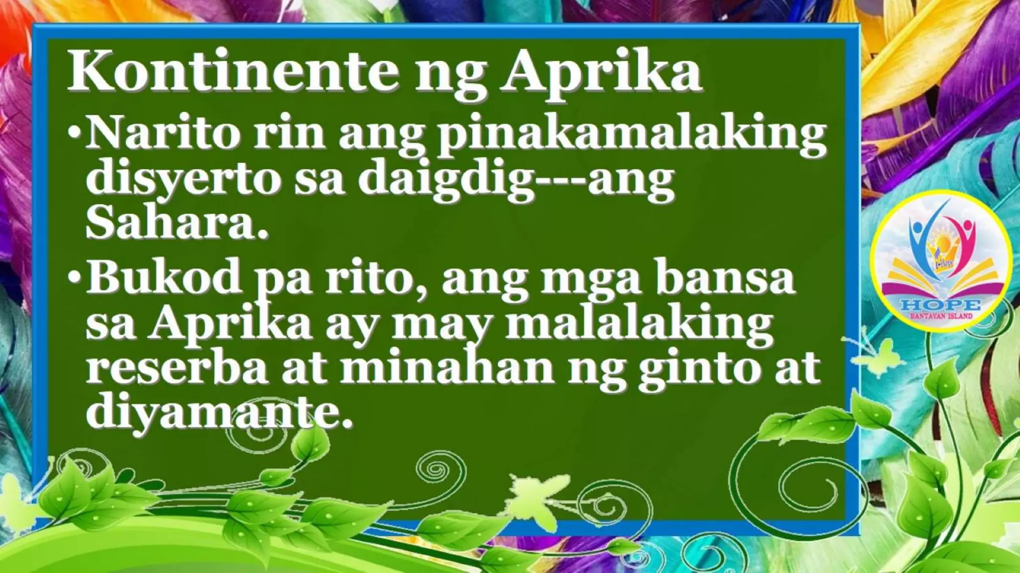 Ap 8 - Lesson 3 Mga Kontinente ng Daigdig | PPTX