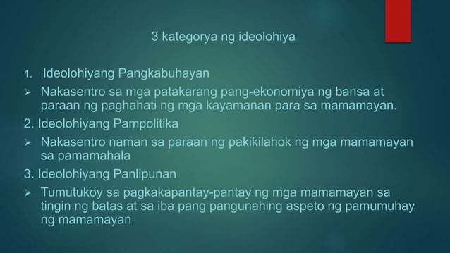 Araling Panlipunan Grade 8 Ideolohiya.pptx