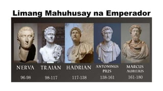 imperyong Romano at ang Pagbagsak nito | PPTX