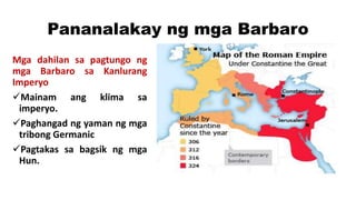 imperyong Romano at ang Pagbagsak nito | PPTX