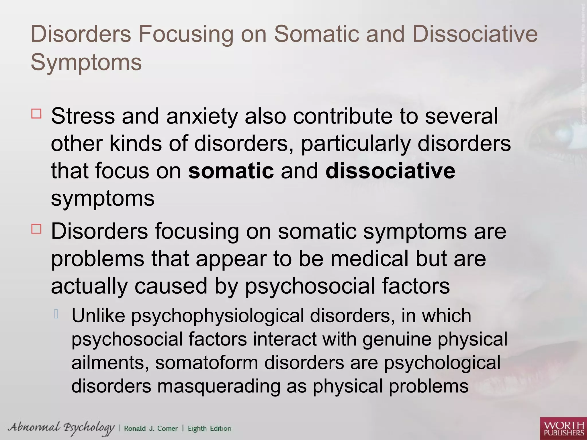 somatic disorder | PPT
