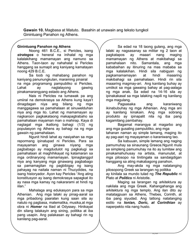 module in ap 9 second quarter | PDF