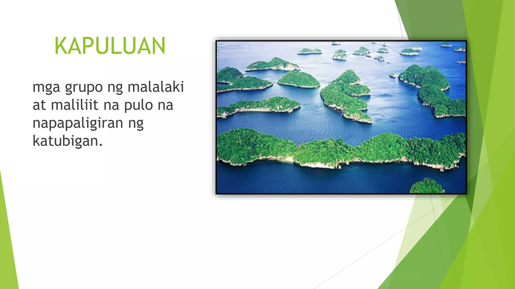 Anyong Lupa at Anyong Tubig | PPTX