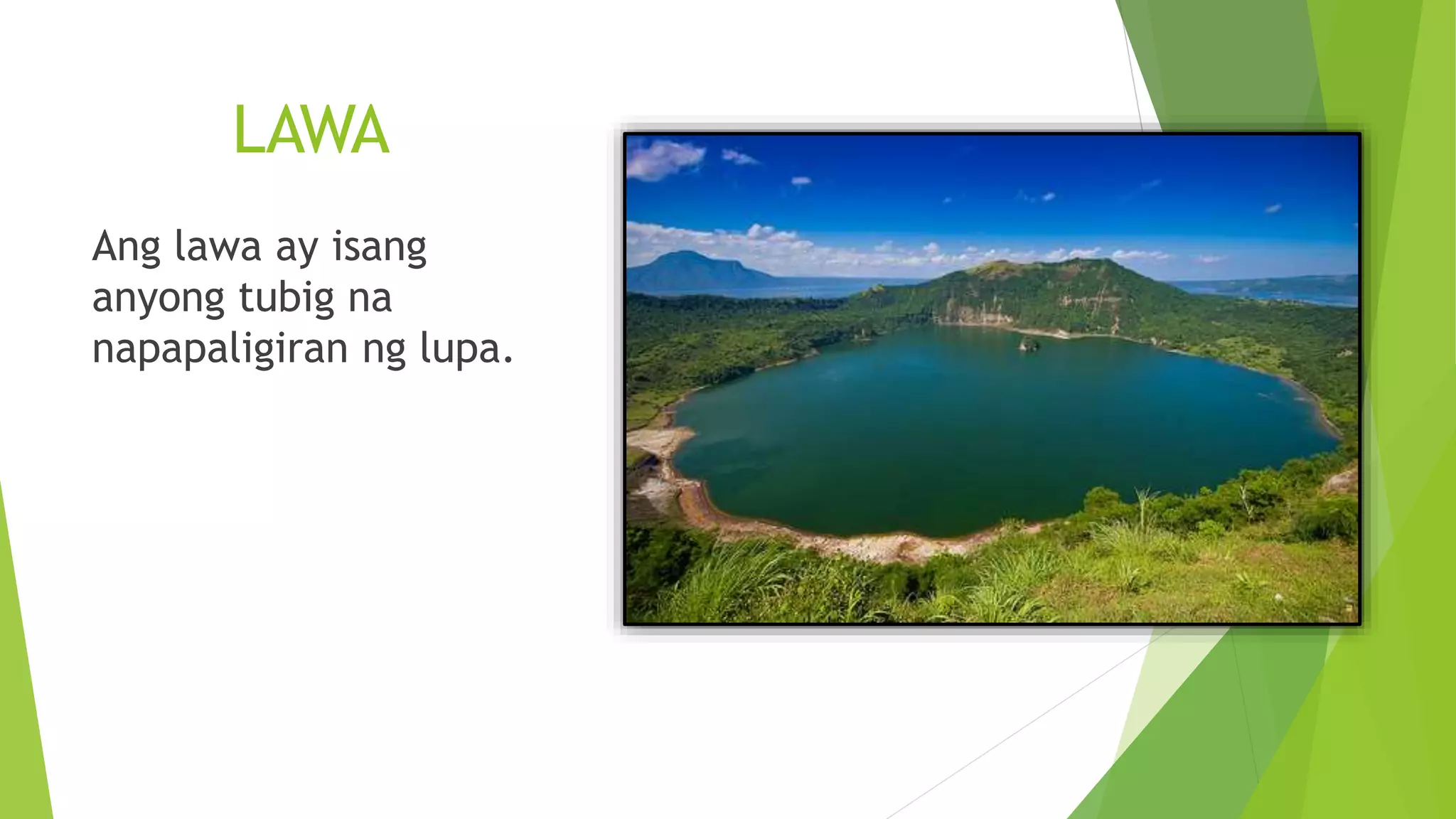 Anyong Lupa at Anyong Tubig | PPTX