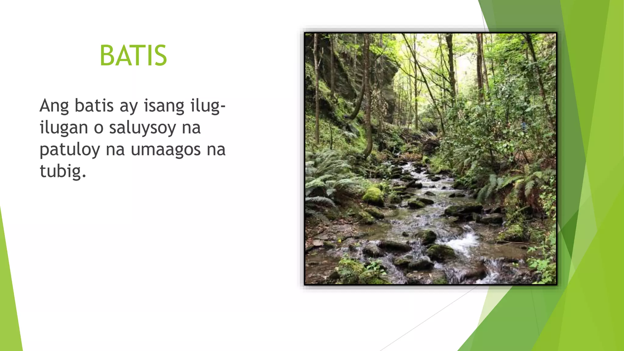 Anyong Lupa at Anyong Tubig | PPTX