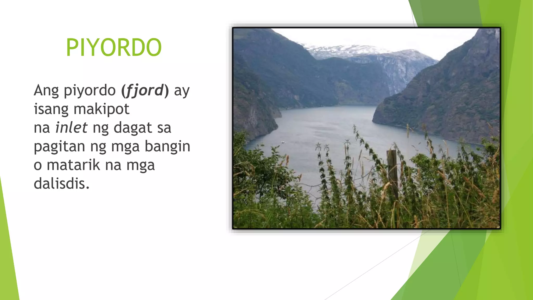 Anyong Lupa at Anyong Tubig | PPTX