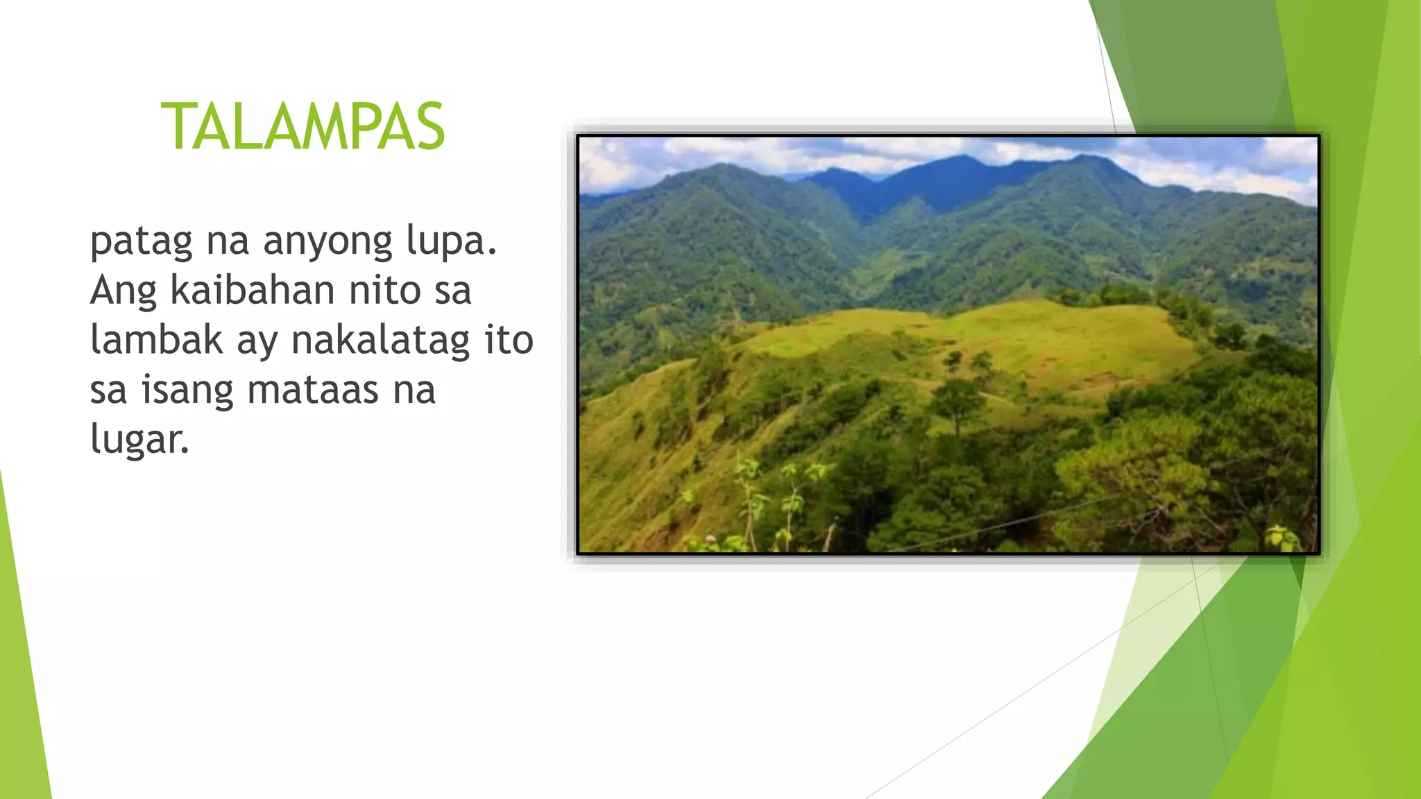 Anyong Lupa at Anyong Tubig | PPTX