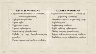 Ap 9 [2] demand (konsepto, function, schedule, curve, pagbabago) | PPTX