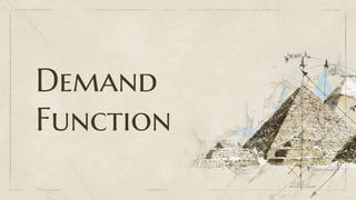 Ap 9 [2] demand (konsepto, function, schedule, curve, pagbabago) | PPTX