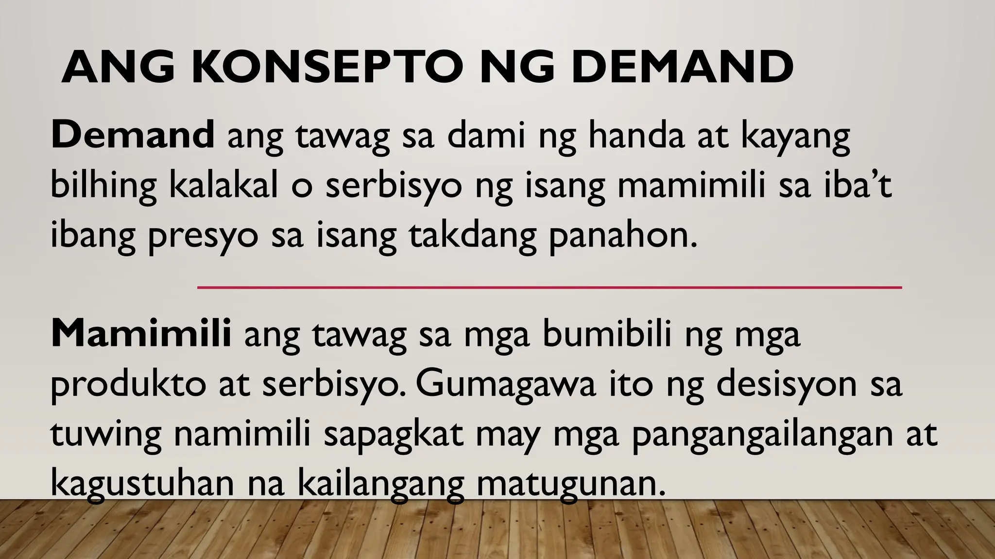 Araling Panlipunan 9-q2 m1- Konsepto ng Demand.pptx