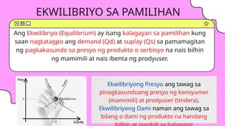 AP 9 2nd Quarter- Modyul 5- Interaksiyon ng Demand at Suplay ...