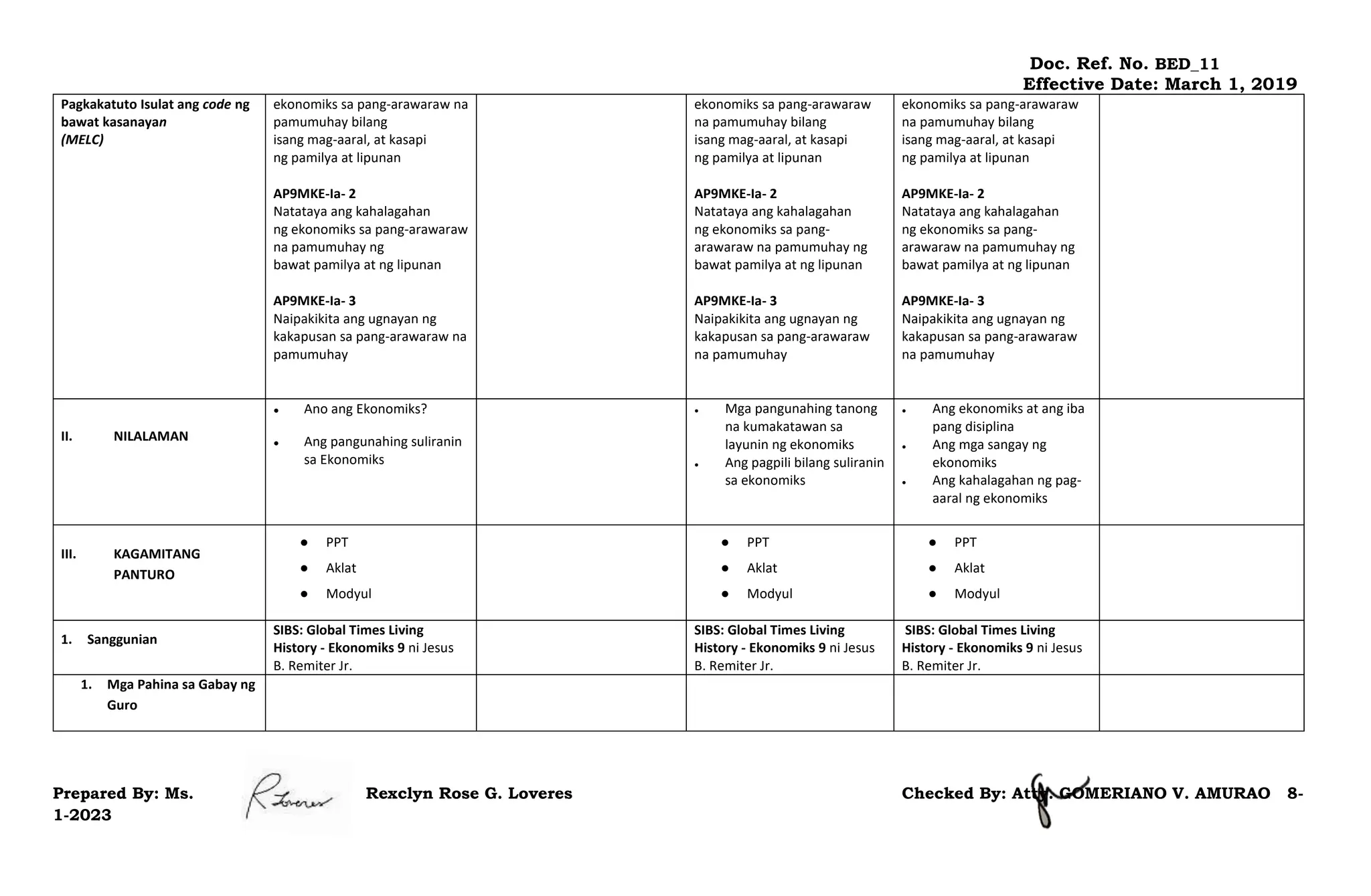 DETAILED LESSON PLAN IN ARALING PANLIPUNAN | DOCX