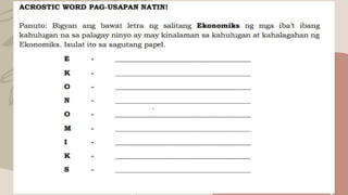 Araling Panlipunan Grade 9 Quarter 1 MODULE 1 | PPTX