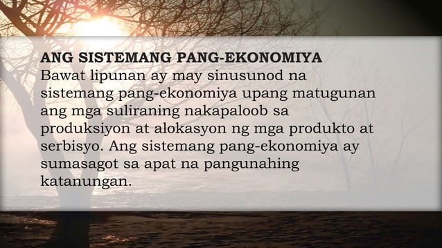 AP 9 Q1 PPt1.pptx Module 1-5: Kahulugan, Kahalagahan, Pagkonsumo | PPTX