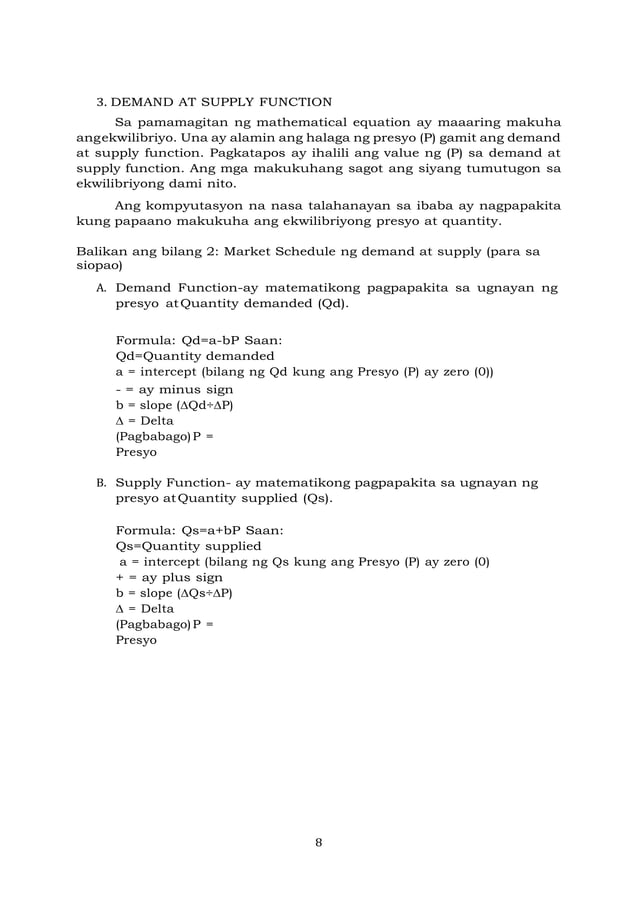 Ap9 q2 m3_interaksyon-ng-demand-at-supply_v2 (1) | PDF
