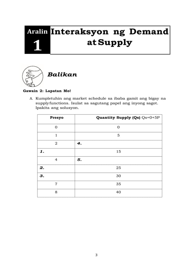 Ap9 q2 m3_interaksyon-ng-demand-at-supply_v2 (1) | PDF