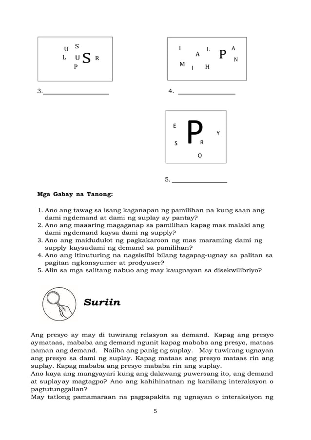 Ap9 q2 m3_interaksyon-ng-demand-at-supply_v2 (1) | PDF