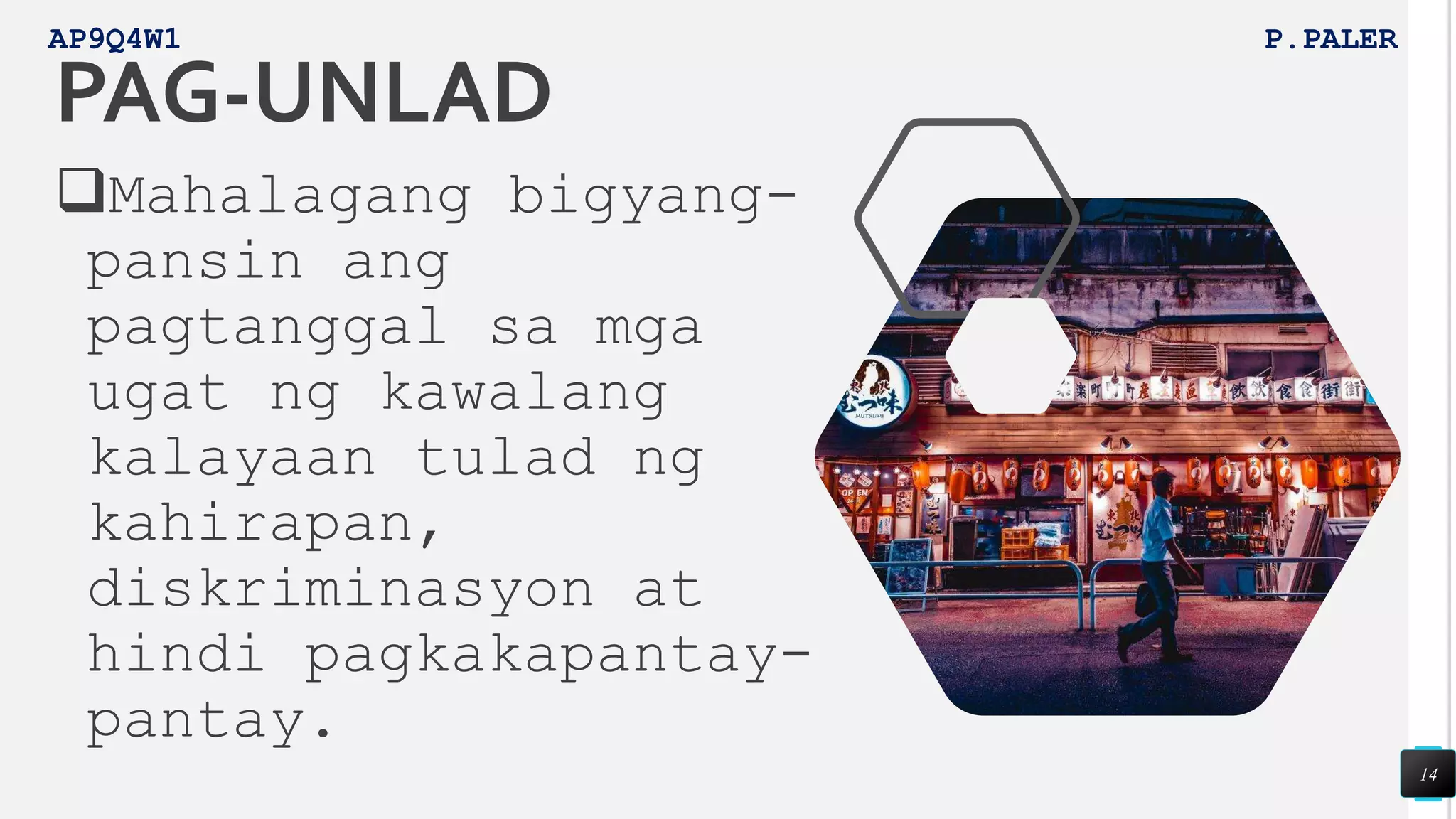 Ekonomiks 9 Quarter 4 Week 1 Palatandaan Ng Pambansang Kaunlaran Ppt