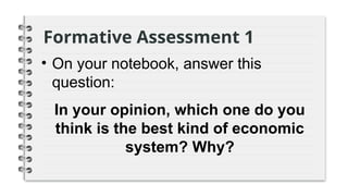 Lesson 1: Allocation and Economic Systems | PPTX