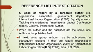 American Psychological Association Referencing | PPT