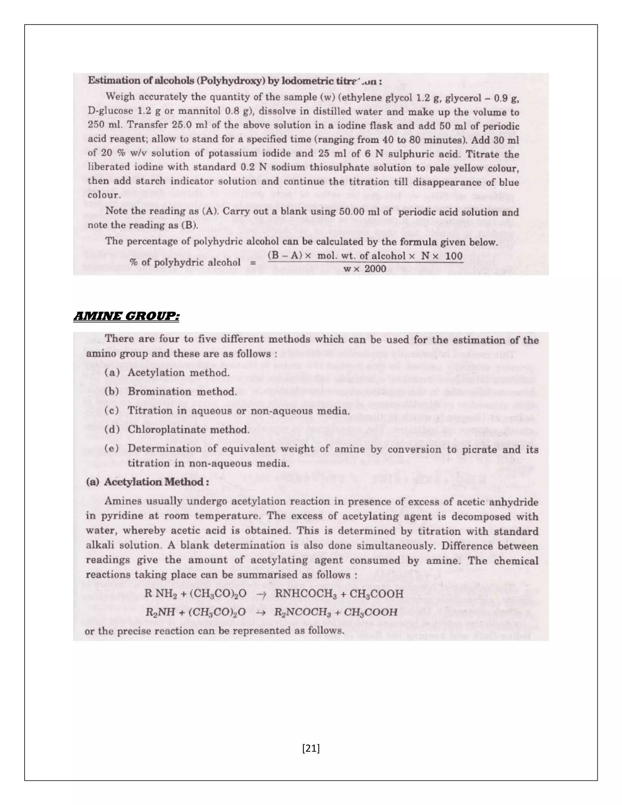 Notes* for the subject 'Advanced Pharmaceutical Analysis' | PDF