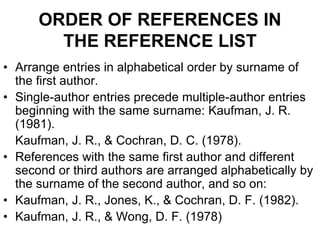 References, Citations, APA Style. Research, Plagiarism | PPT
