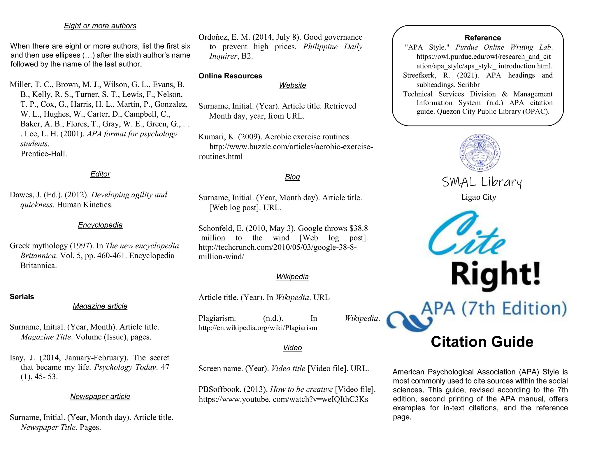 A.P.A guide for researcher brochure.docx